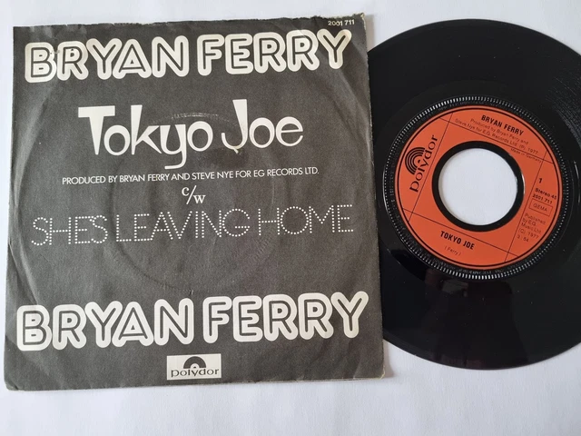 7& SINGLE BRYAN Ferry - Tokyo Joe Vinyl Allemagne/incl. CV The Beatles ...