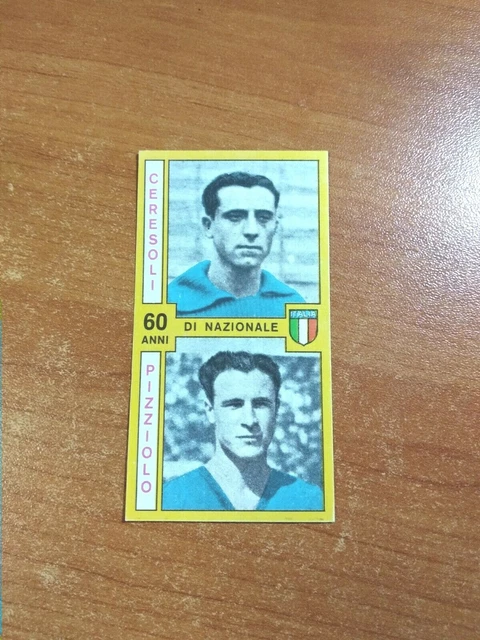 FIGURINA CALCIATORI PANINI 1969-70 NAZIONALE - CERESOLI/PIZZIOLO ...