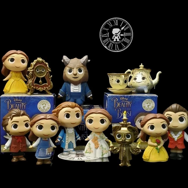 FUNKO MYSTERY MINIS Disney Beauty and the Beast Series + Exclusives ...