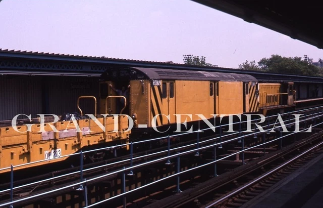 ORIGINAL 1991 NYCTA New York City Subway Slide R-22 Rd349 Loco Brooklyn ...