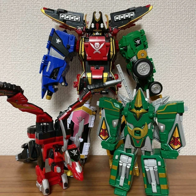 POWER RANGERS SUPER Megaforce Gokaiger DX GokaiOh Megazord Mystic ...