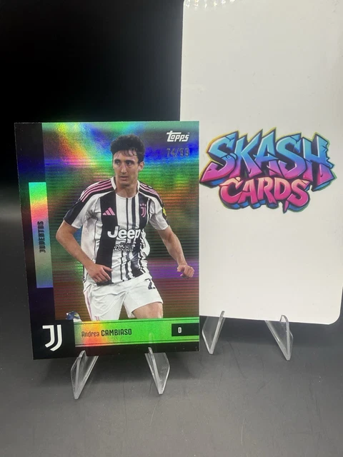 TOPPS JUVENTUS TEAM Set 2025/26 Andrea Cambiaso 74 /99 EUR 1,00 ...