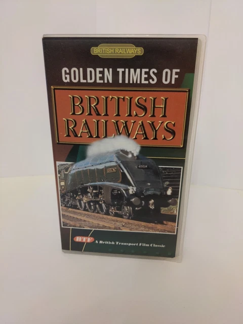 GOLDEN TIMES OF British Railways (VHS, 1999) £1.50 - PicClick UK