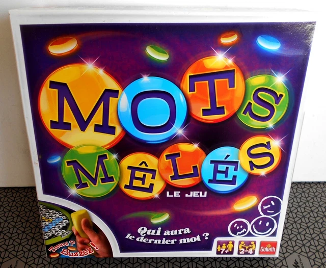 JEU DE SOCIETE Goliath MOTS MELES LE JEU QUI AURA LE DERNIER MOT ...
