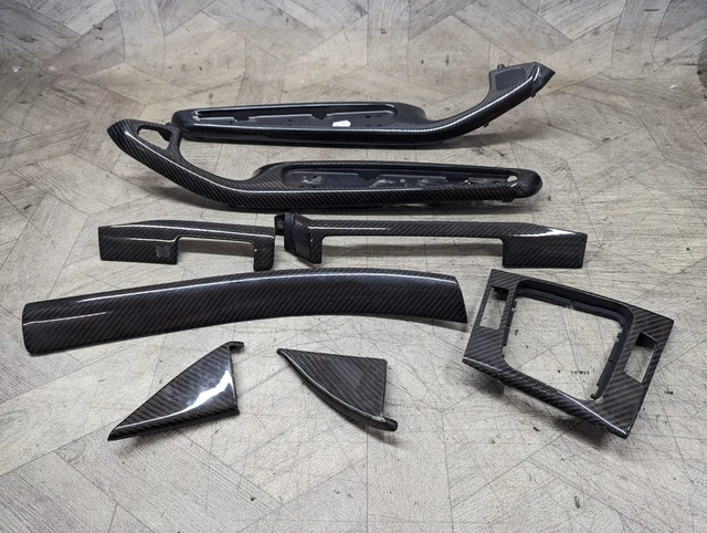 BMW E46 M3 Carbon Fibre Interior Trim Set Coupe EUR 203,36 - PicClick IT