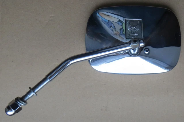 HARLEY KNUCKLEHEAD, PANHEAD, Shovelhead, Evo, Chrome Rear View Mirror ...