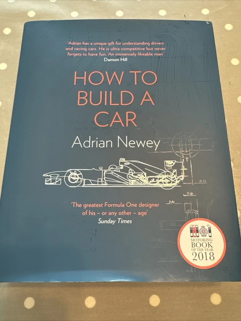 HOW TO BUILD A Car Adrian Newey Book £20.11 - PicClick UK