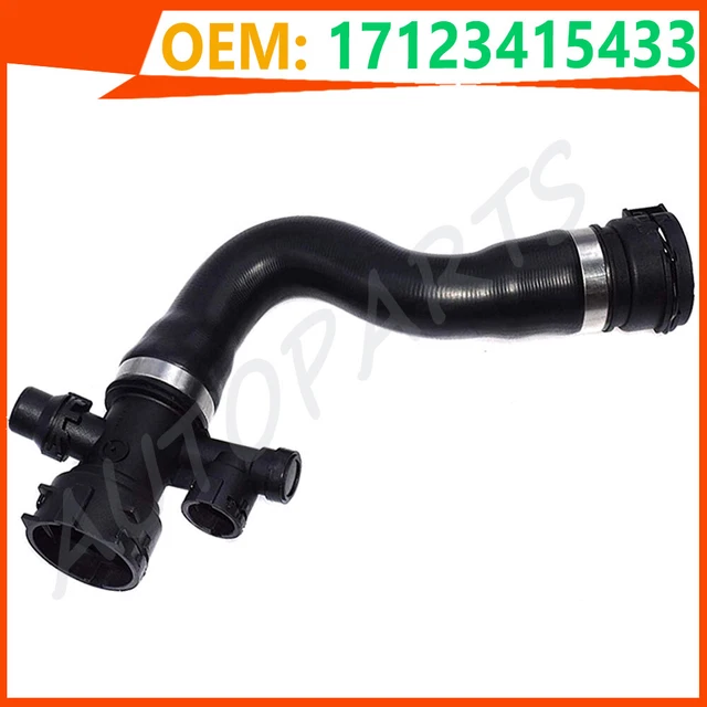 UPPER RADIATOR COOLANT Hose Pipe for BMW X3 E83 2006-2010 17123415433 ...