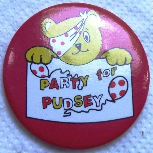 PUDSEY BEAR - Pudsey Bear BBC Children in Need Party for Pudsey plastic ...