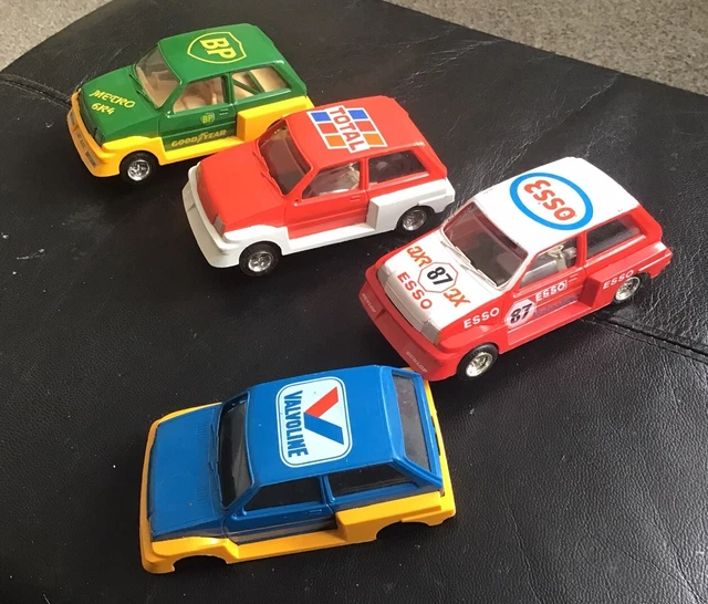 SCALEXTRIC CAR AUSTIN Mini MG Metro cars job lot Untested £10.00 ...