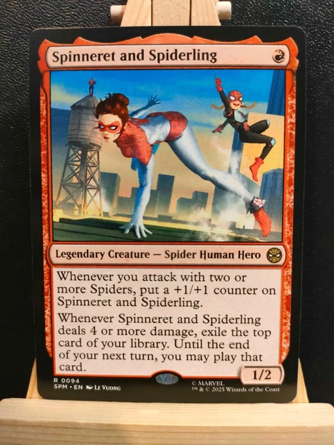 SPINNERET AND SPIDERLING - Marvel's Spider-Man - Rare - NM (see pics ...