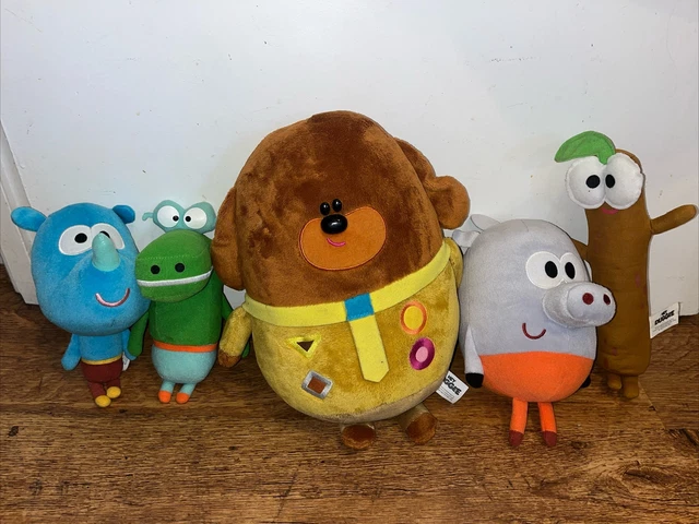 HEY DUGGEE TALKING Soft Toy Plush Figure Bundle Sounds Official Stick ...