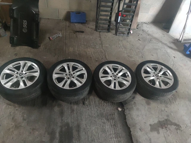 MERCEDES-BENZ E W212 17 inch Alloy Wheel Set 245/45 R17 8J ET48 ...