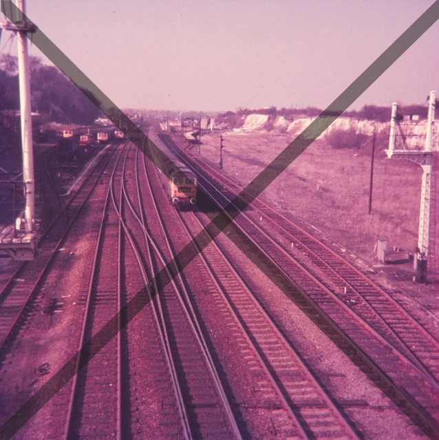 RAILWAY LOCOMOTIVE SLIDE – Class 47 Passenger At Hitchin 1973 £1.50 ...