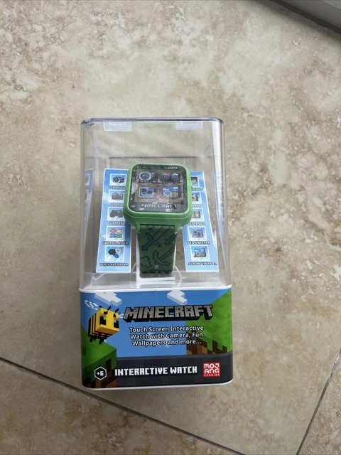 MINECRAFT TOUCHSCREEN WATCH Interactive Smart Watch (Model MIN4045) $25 ...