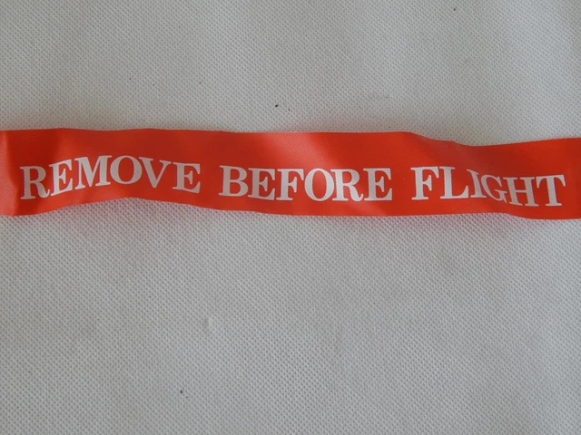 AIRCRAFT REMOVE Before Flight Pin With Flag [1R7E] £3.99 - PicClick UK