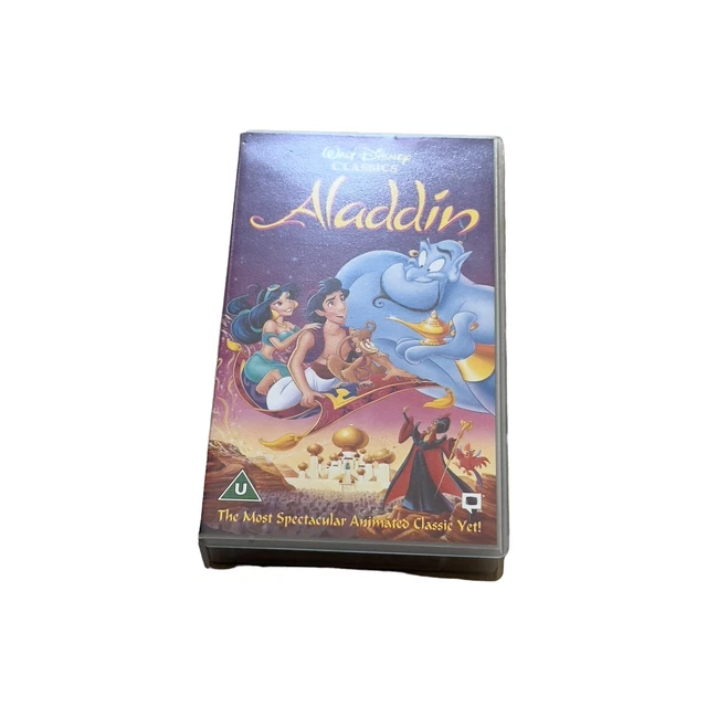 ALADDIN VHS 1994 Walt Disney Classics PAL Vintage £5.00 - PicClick UK