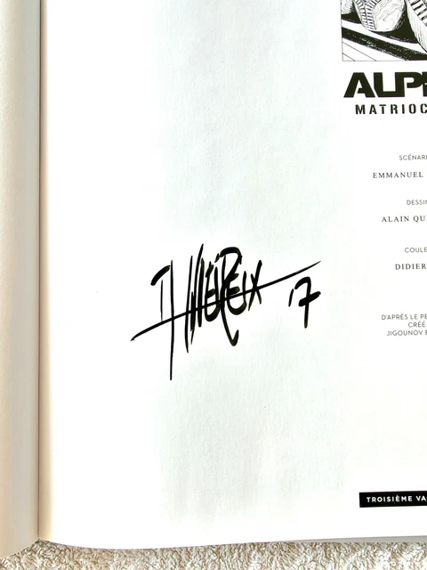 BD DÉDICACÉE - Queireix - Alpha premières armes Matriochkas EUR 35,00 ...