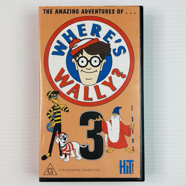 WHERE'S WALLY VOLUME 3 VHS Tape Tested & Working Tracked Postage £25.52 ...