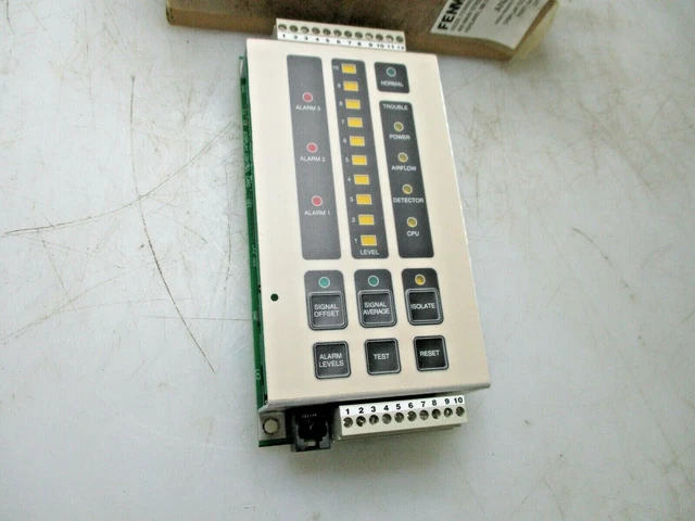 NEW FENWAL ANALASER Smoke Detection Display Control Card 89-100050-001 ...