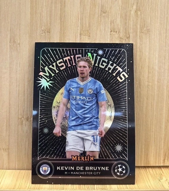 TOPPS MERLIN UCC 2023/2024 - “Kevin De Bruyne” - Mystic Nights - MN-15 ...