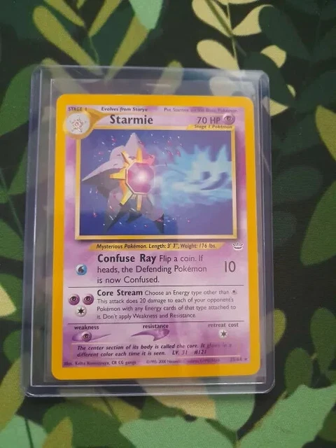 POKÉMON TCG - Starmie 25/64 Near Mint/NM Rare Neo Revelation 2000 Original Owner EUR 5,85 ...