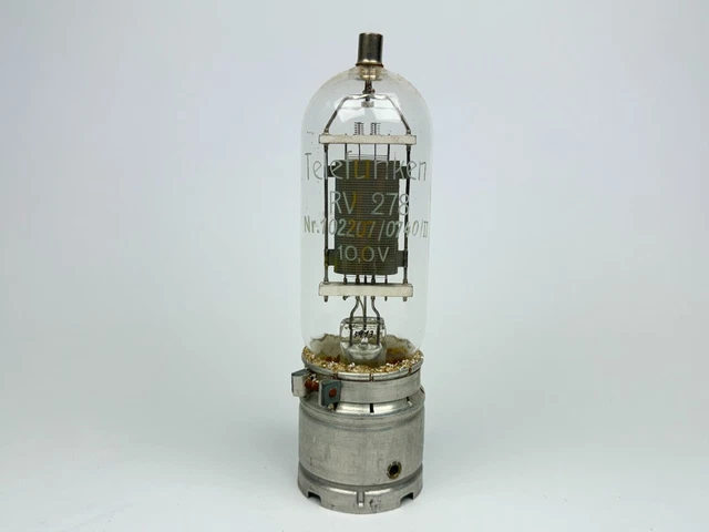TELEFUNKEN RV278 RÖHRE Rarität Triode Röhrenverstärker tube selten EUR 79,00 - PicClick DE