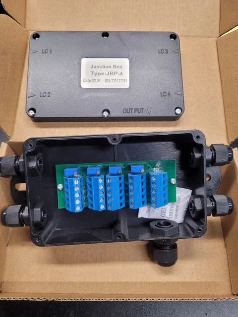 LIVESTOCK SCALE 4 Wire Junction Box with Summing Card,New $58.00 - PicClick