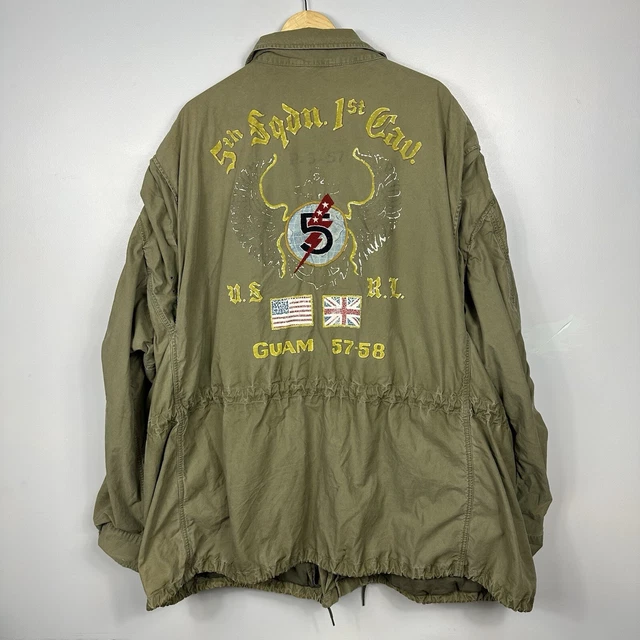 POLO RALPH LAUREN Jacket Field Sportsman M65 Utility RRL Souvenir, Mens ...
