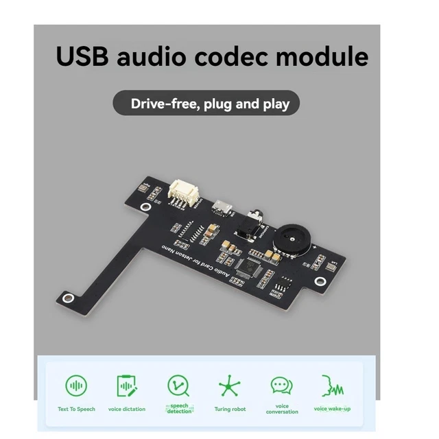 USB AUDIO CODEC Module for Sound Card Driver- Onboard 2CH Speaker3577 £ ...