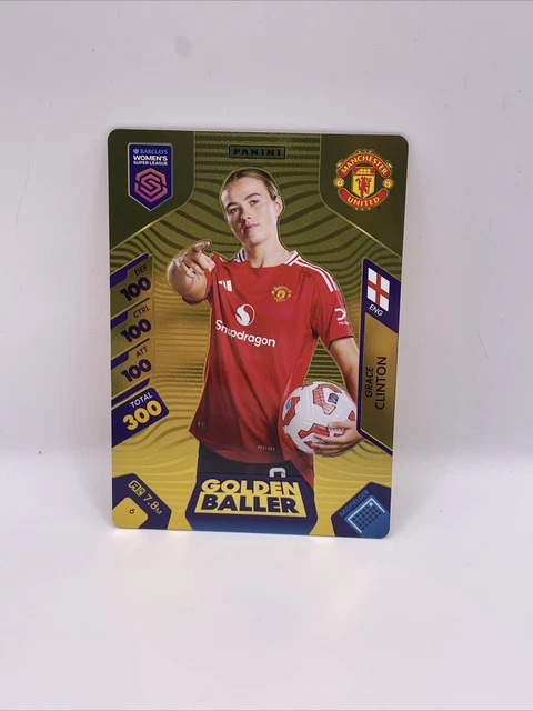 PANINI WSL WOMEN'S Super League Adrenalyn XL 2025 Golden Baller Kiko ...