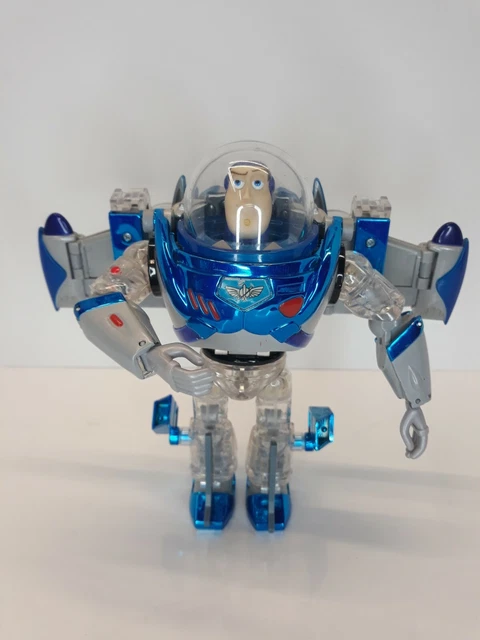 TOY STORY CLEAR BUZZ LIGHTYEAR 8" Figure Thinkway DISNEY PIXAR ...