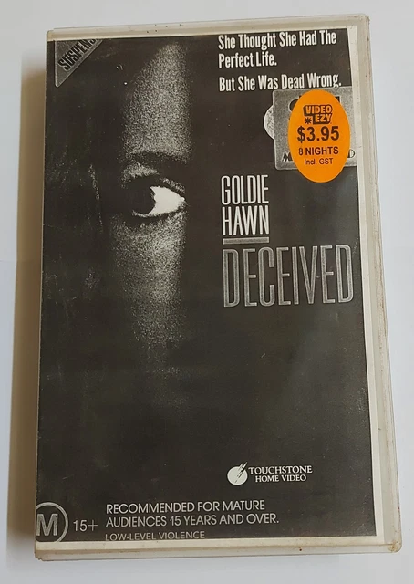 VHS DECEIVED - Goldie Hawn $3.95 - PicClick AU