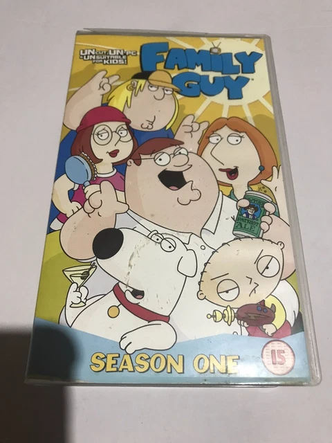 FAMILY GUY SEASON One VHS Box Set £10.00 - PicClick UK