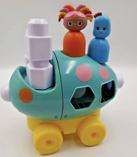 IN THE NIGHT Garden Pinky Ponk Build And Sort Vehicle Shape Sorter Toy ...
