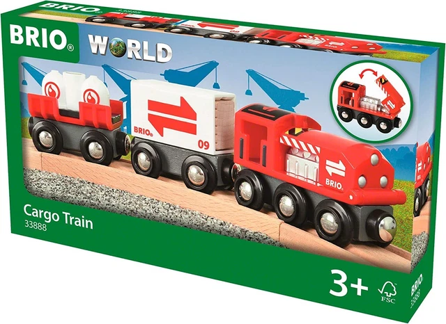 BRIO 33888 WORLD - Train Citerne Avec Chargement EUR 29,99 - PicClick FR