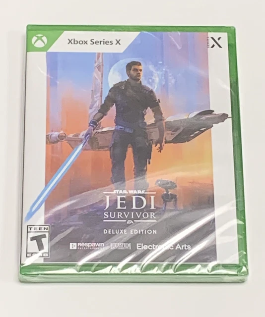 STAR WARS JEDI Survivor (Deluxe Edition) Microsoft Xbox Series X New ...