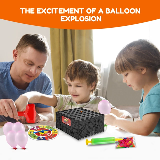 134PCS WHACK A Balloon Game Set Interactive Pop The Balloon Game Funny ...