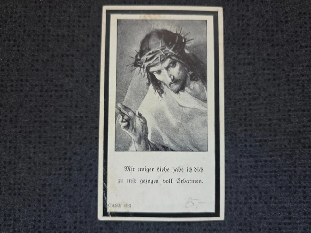 STERBEBILD WWII OBERSCHÜTZE Erlabrunn 1. Komp. Inf. Regt. 520 Bahnhof ...