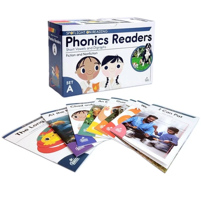 PHONICS READERS SET a: Short Vowels and Digraphs by Carson Dellosa ...