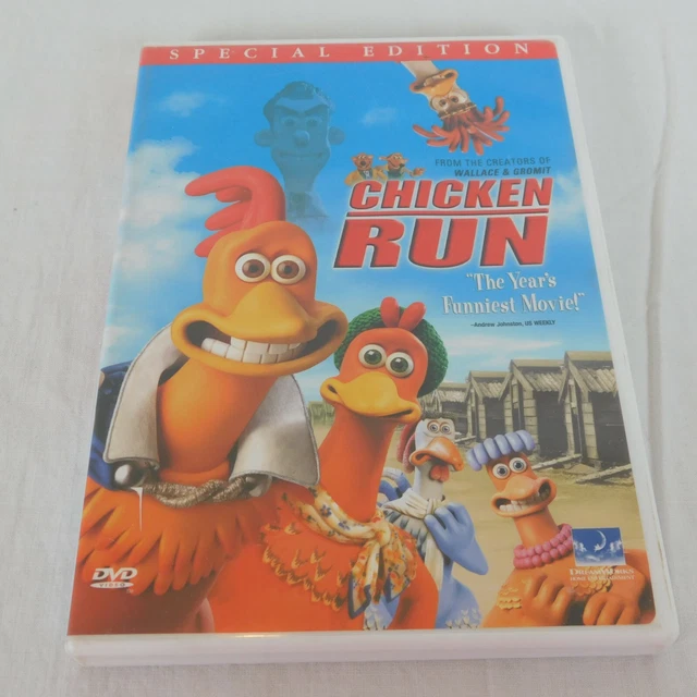CHICKEN RUN SPECIAL Edition DVD 2000 Widescreen Mel Gibson Miranda ...