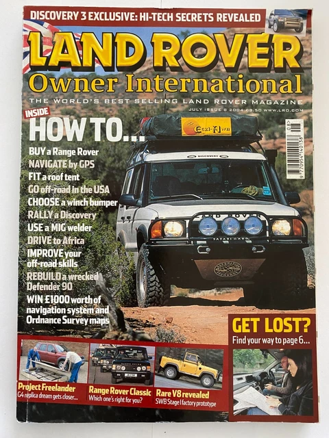 JULY 04 LAND Rover SWB Stage 1 V8 Range Rover Classic P38 Defender 90 ...