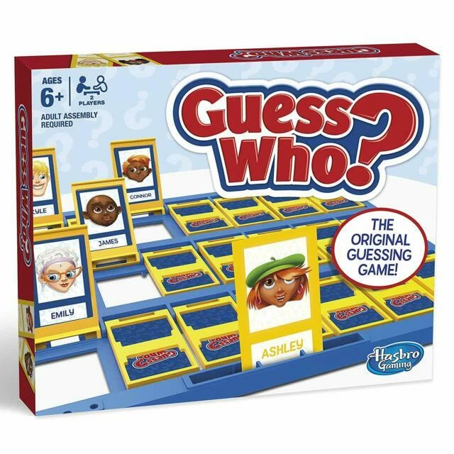 HASBRO GAMING GUESS Who? Classic Board Game guess who old style board ...