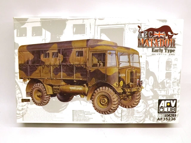AFV CLUB AF35236 AEC Matador Early Type Model Kit (1:35 Scale) Boxed £ ...