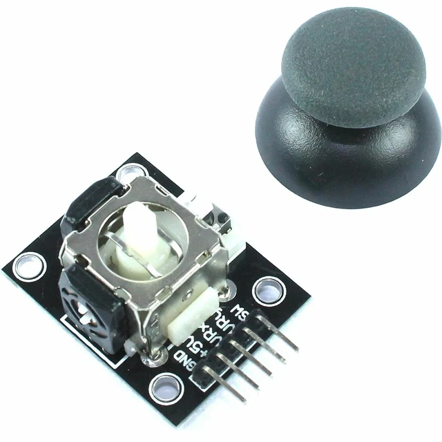 JOYSTICK MODULE ANALOGUE X Y 5V Arduino Raspberry Pi PS2 Flux Workshop ...