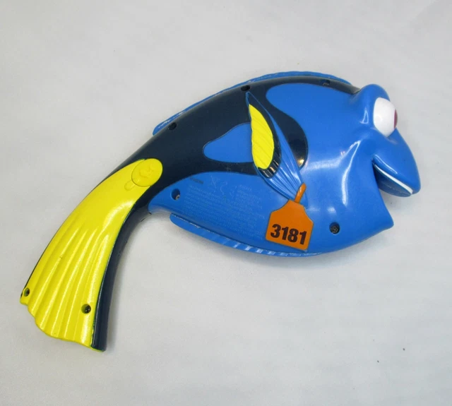 DISNEY PIXAR FINDING Nemo Dory Figure Blue Fish Kids Toy Hand Held ...