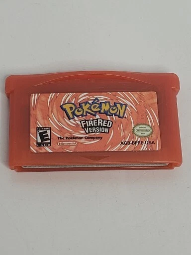 POKEMON: FIRERED VERSION (Nintendo Game Boy Advance, 2004), Authentic ...