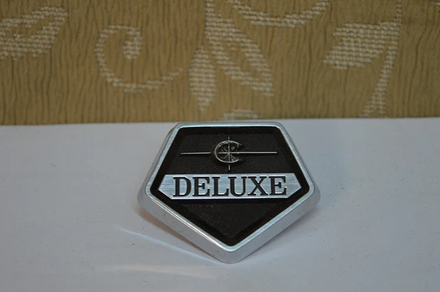 NOS GENUINE TOYOTA トヨタ Corona T10 “Deluxe” Emblem Badge # 75361-20060 ...