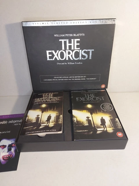 THE EXORCIST VHS Video & BookSpecial Limited Edition Box Set rare £17. ...
