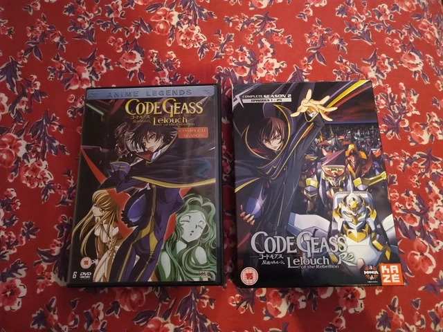 CODE GEASS DVD Collection Season 1 & 2 $38.75 - PicClick